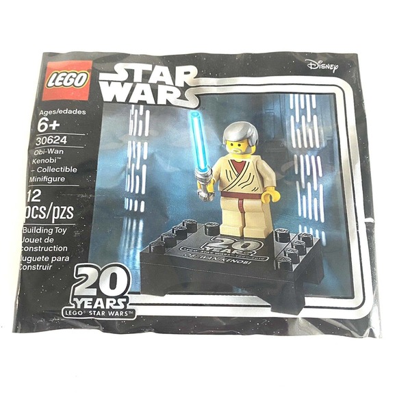 Lego | Toys | Lego 3624 Star Wars 20 Years Obiwan Kenobi Minifigure ...